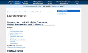 How to look up your Florida company status on Sunbiz.org. - EPGD ...