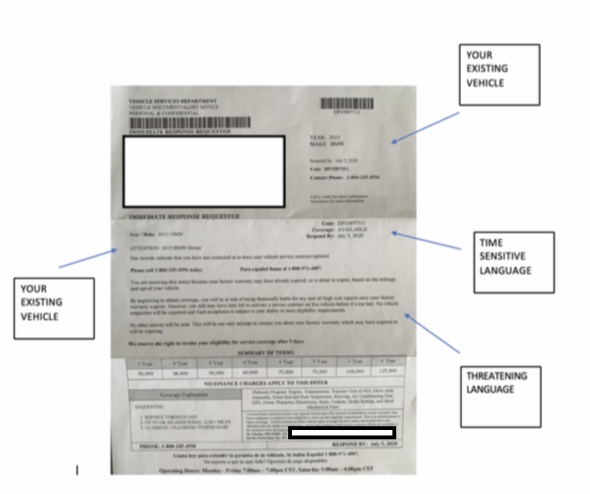 I am a victim of an auto warranty scam: What can I do? - EPGD Business Law
