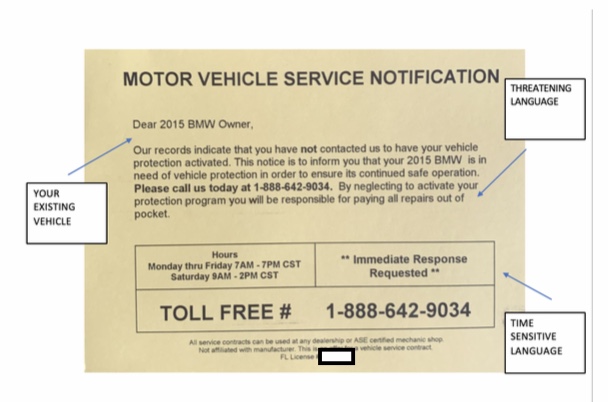 I am a victim of an auto warranty scam: What can I do? - EPGD Business Law